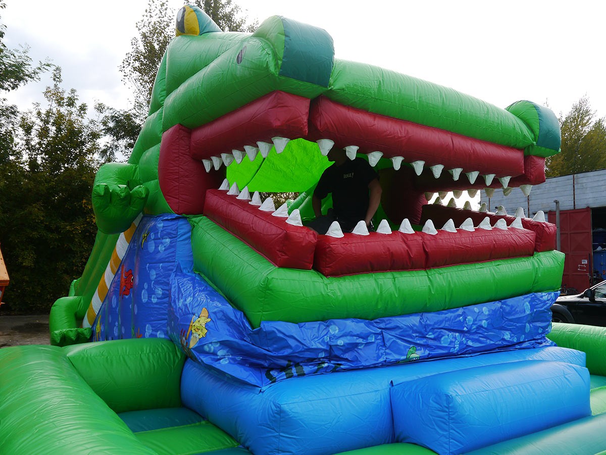 HÜPFBURG Schnappi kaufen - HÜPFBURG HERSTELLER und Verkauf