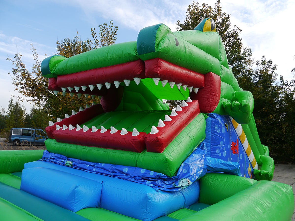 HÜPFBURG Schnappi kaufen - HÜPFBURG HERSTELLER und Verkauf